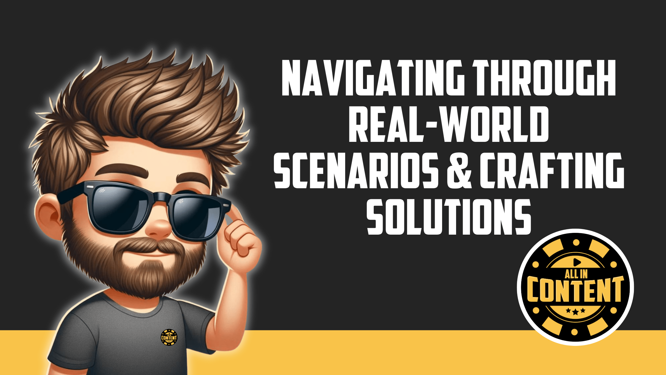 Real-World Scenarios and Crafting Solutions | All In Content Inc.