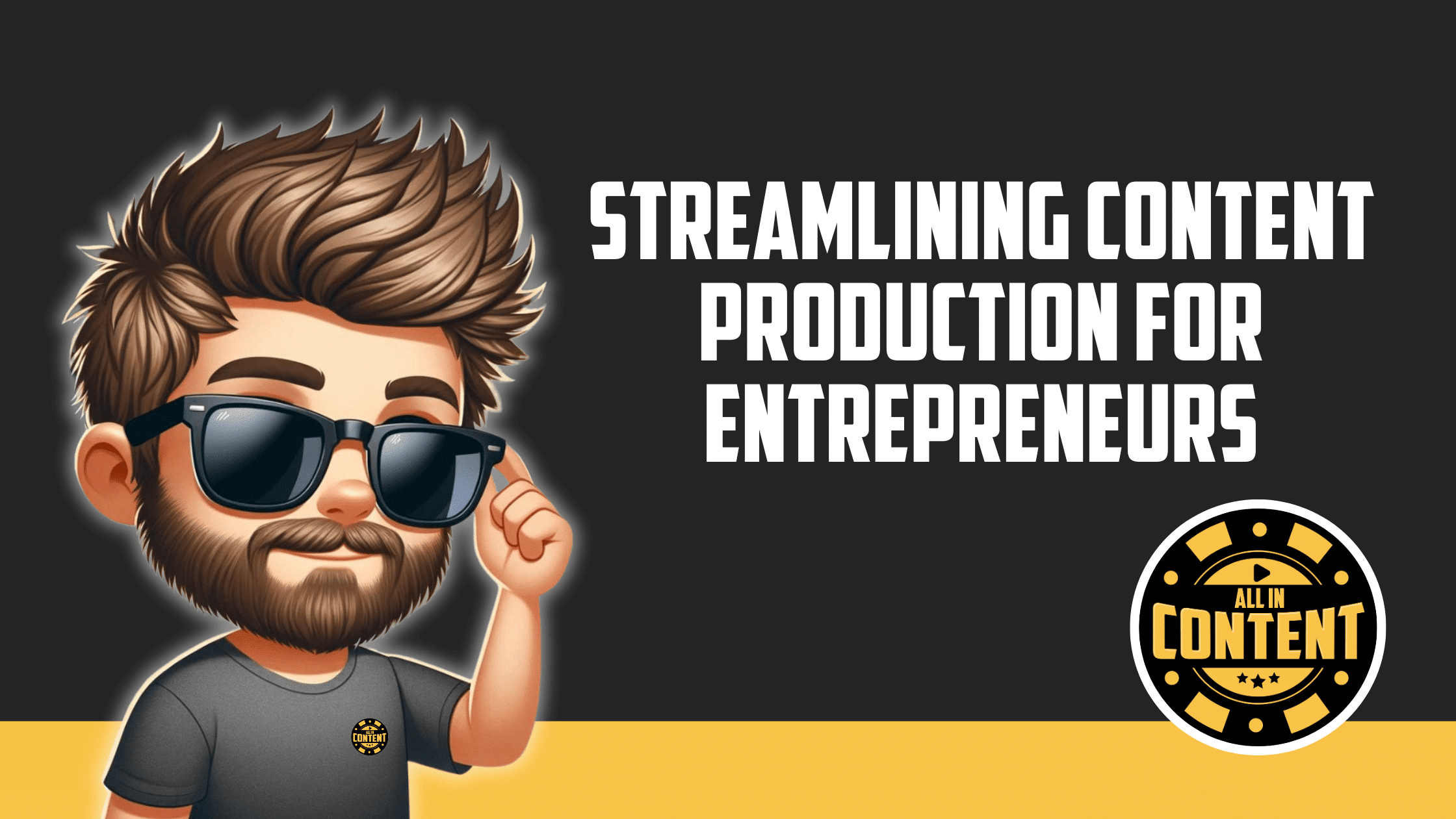 Streamlining Content Production for Entrepreneurs | All In Content Inc.